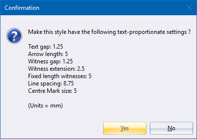 Dimension Styles - Text Page