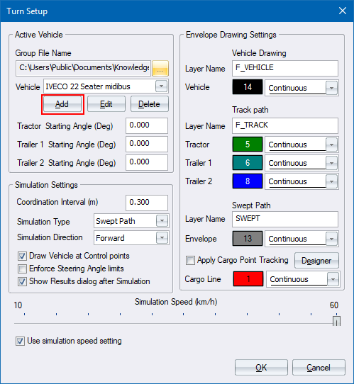 Tutorial 1 Create A New Vehicle File